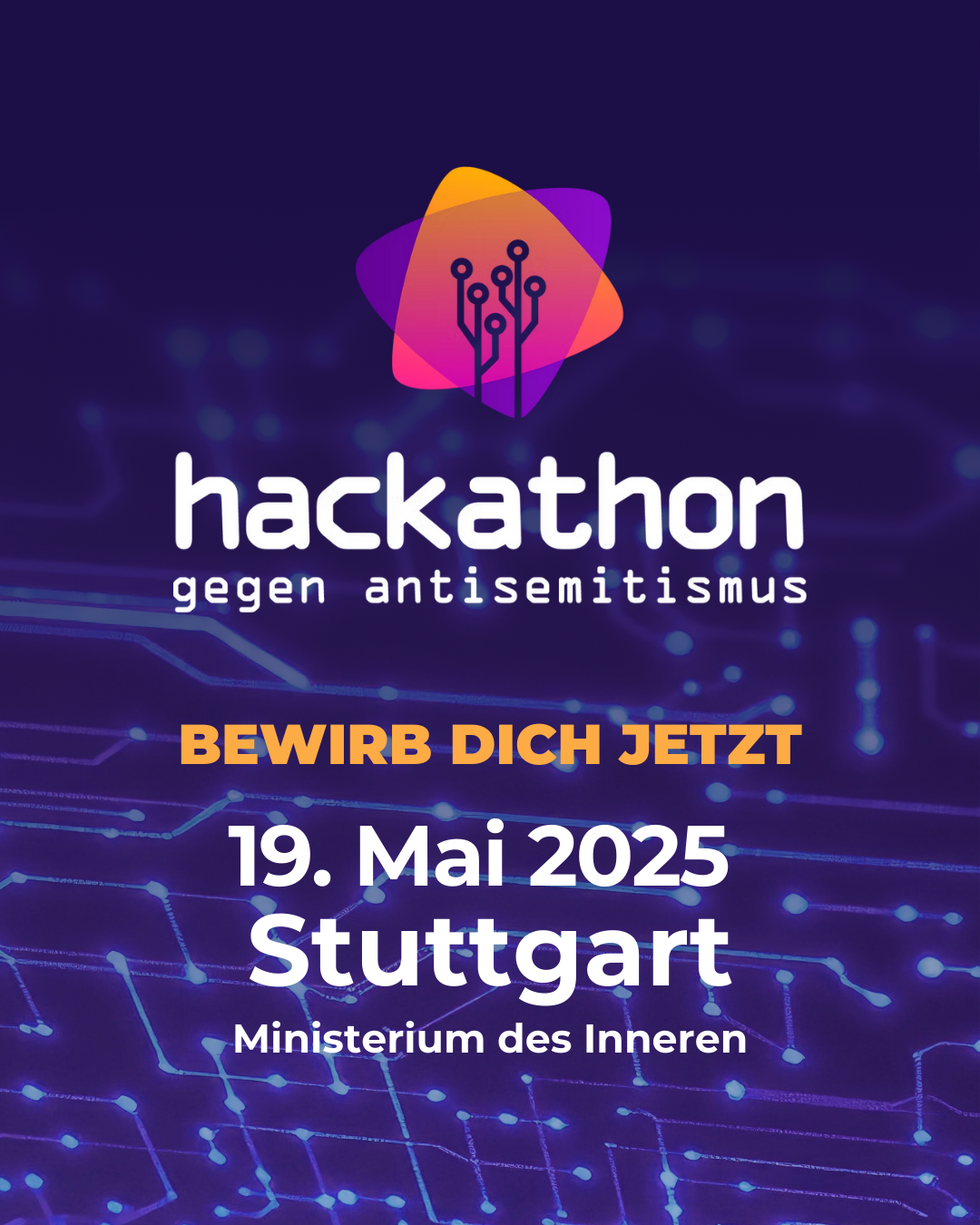 Mitmachen beim Hackathon gegen Antisemismus 2025 - Taskforce gegen Hass und Hetze
